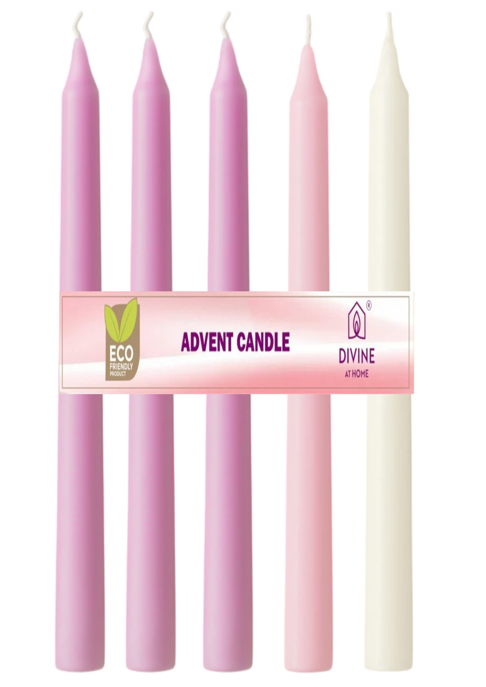 Advent Candles - 10" Taper Candles – Divine at Home